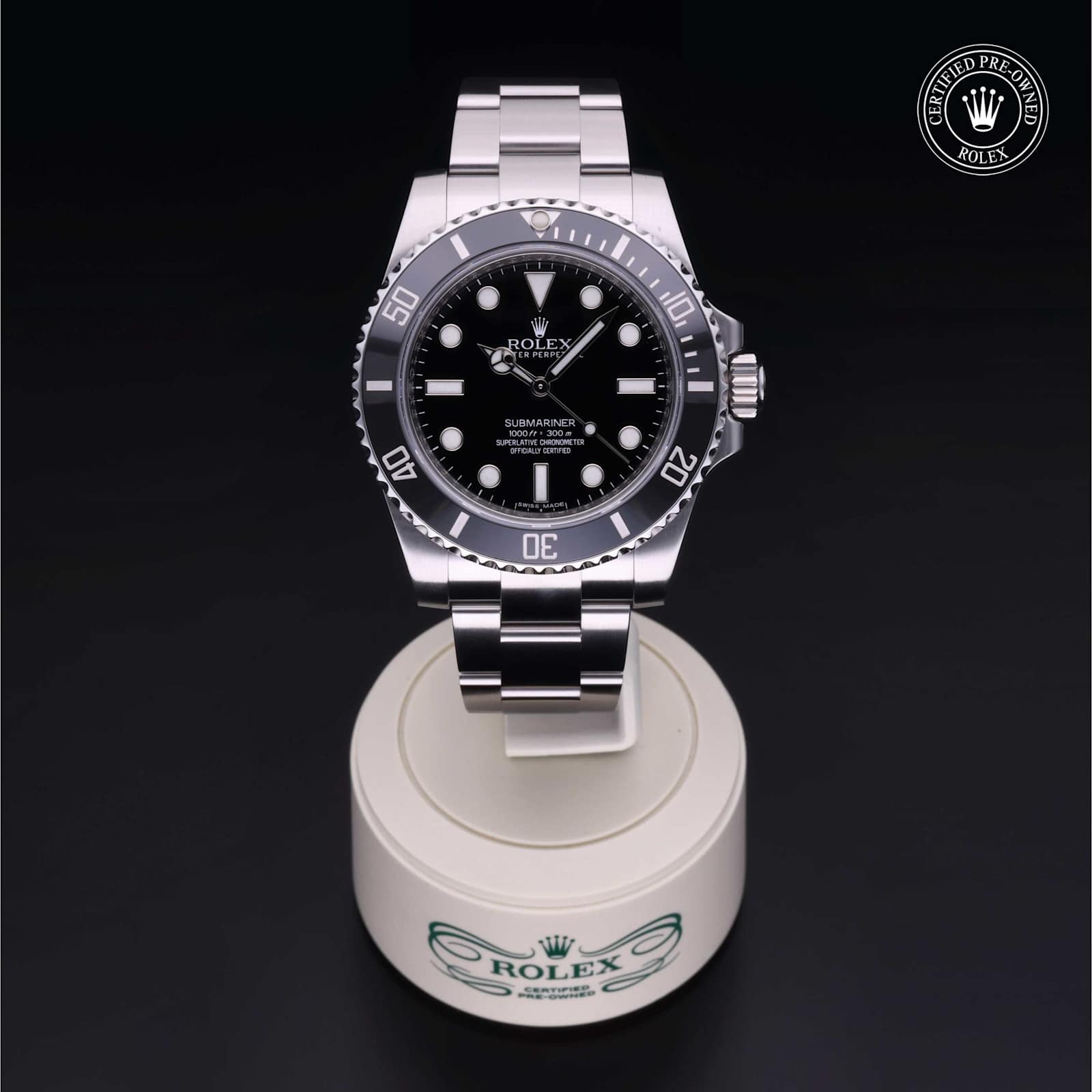 Montres Rolex Certified Pre-Owned Submariner 40 mm en Acier, 114060 ...