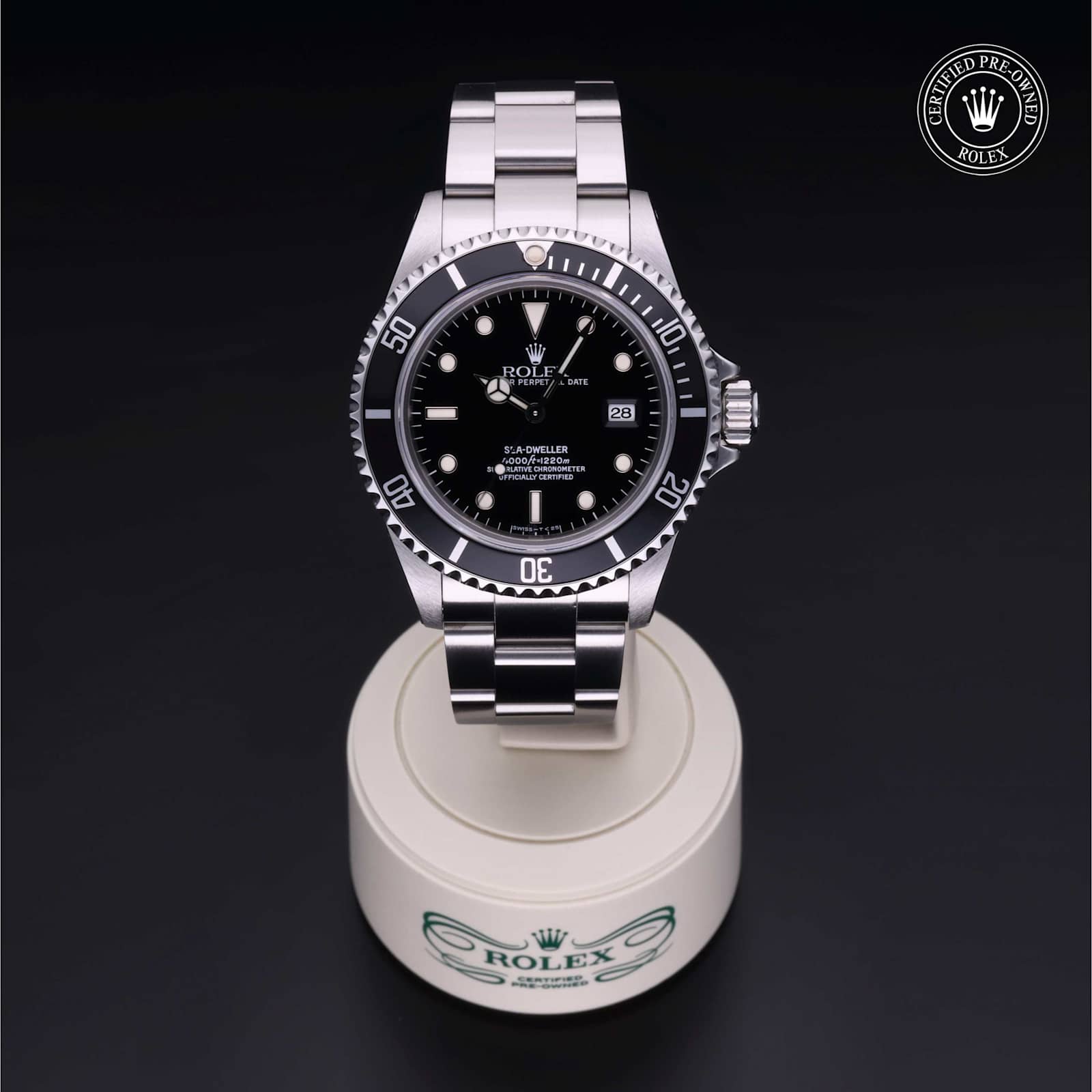 Montres Rolex Certified Pre-Owned Sea-Dweller 40 mm en Acier, 16600 ...